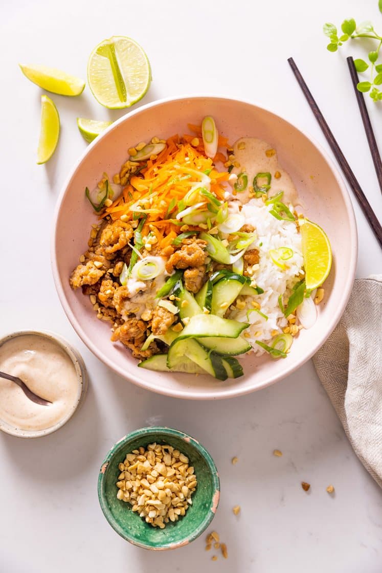 Rice bowl med teriyaki kylling - Opskrift - RetNemt